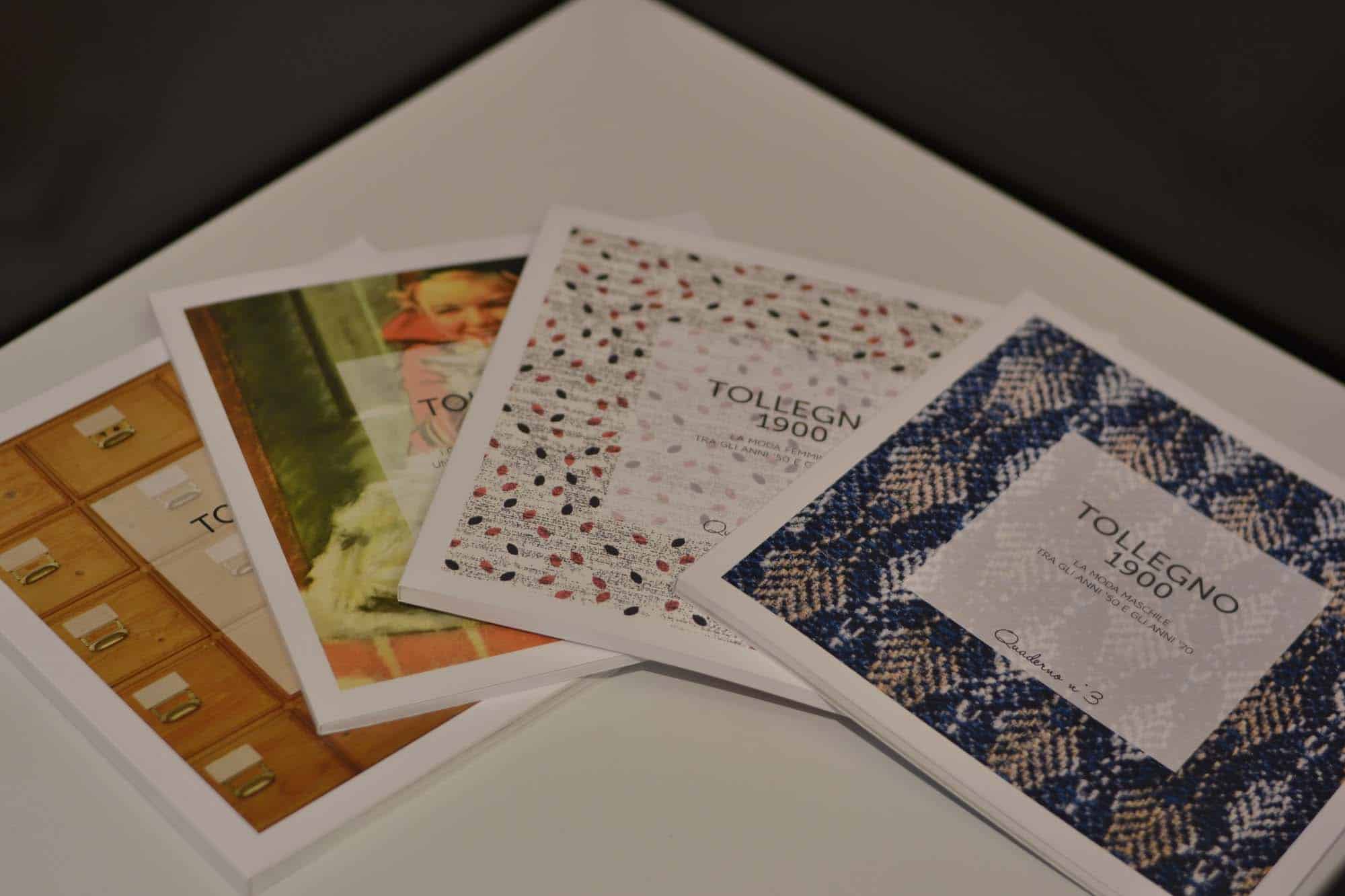An illustrated sample book for the world of fabrics - Tollegno 1900